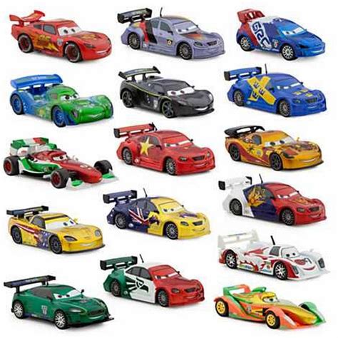 Disney Store Exclusive Die Cast Cars 2 Rare 16 Piece T Set 143