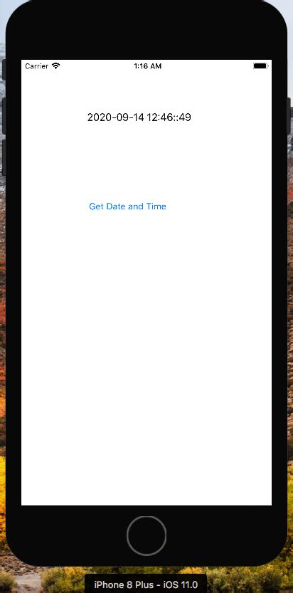 How To Get Current Date And Time In Your Ios App Xcode Tutorial