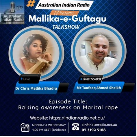 Stream Mallika E Guftagu Dr Chris Mallika Bhadra In Conversation With Mr Taufeeq Ahmed Sheikh