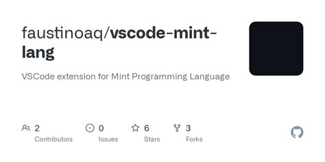 GitHub Faustinoaq Vscode Mint Lang VSCode Extension For Mint Programming Language