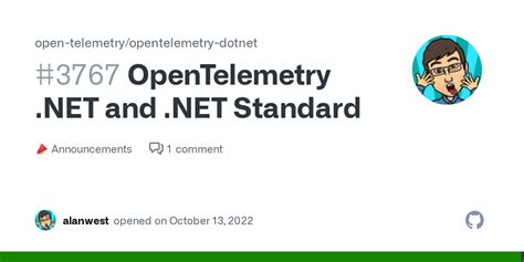 OpenTelemetry NET And NET Standard Open Telemetry Opentelemetry