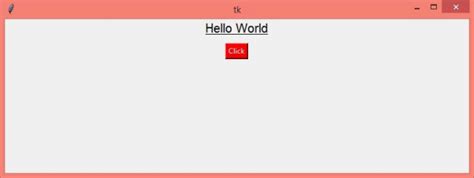 将带有参数的函数绑定到tkinter小部件极客教程