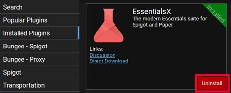 Using Minecraft Plugins Minecraft Game Panel InMotion Hosting