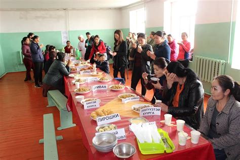 ӨМ НОМГОН СУМ Үдийн цай хөтөлбөрийн хүрээнд