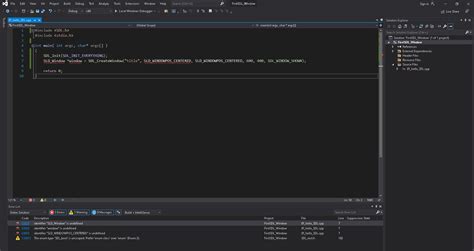 Sdlwindow Is Undefined And I Cant Find Why Microsoft Qanda