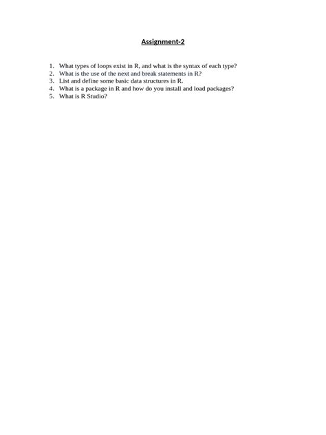 Assignment 2 R Pdf