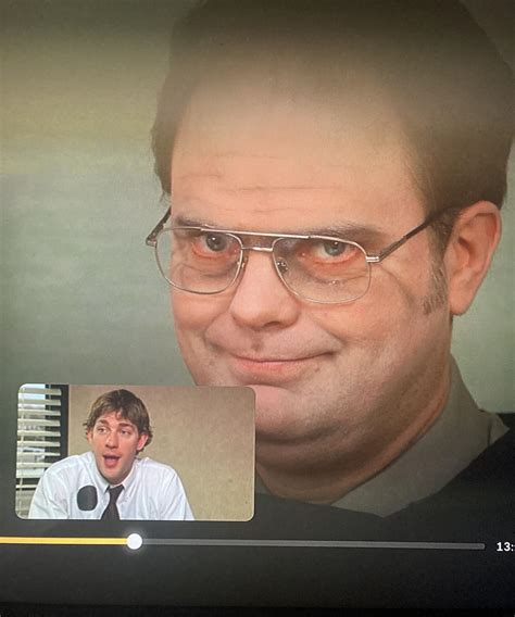 Sooooooo Im Watching The Office And This What I Paused It On Wtf