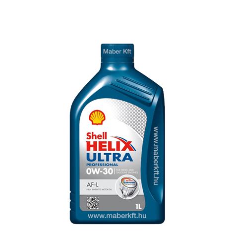 Shell Helix Ultra Professional AF-L 0W-30 - Maber Kft.