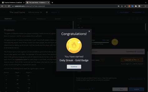 codechef coding linkedin share work goldbadge yoursyuvii