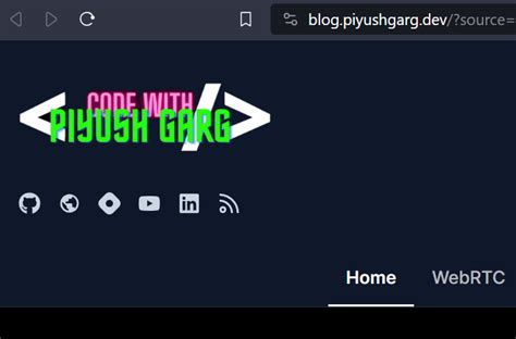 In Header Of Blog Posts Code With Piyush Garg Is Overlapping · Issue