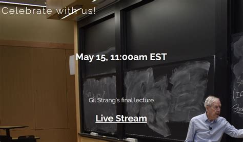 Ibrahim Sobh Phd On Linkedin Linearalgebra Lecture