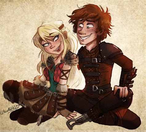 Hiccup And Astrid On Hiccstrid Fanclub DeviantArt