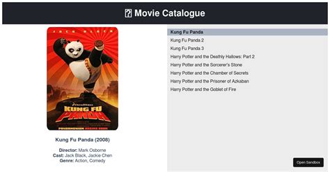 Vuejs Movie Catalogue Challenge Forked Codesandbox