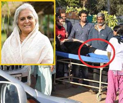 Bina Kak Rajasthan Tourism Minister Fractures Leg During Shooting Of Pee Kay Facenfacts