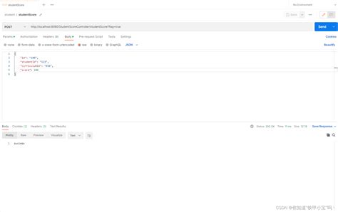 Postman测试requestbody和requestparam参数案例requestbody Postman Csdn博客