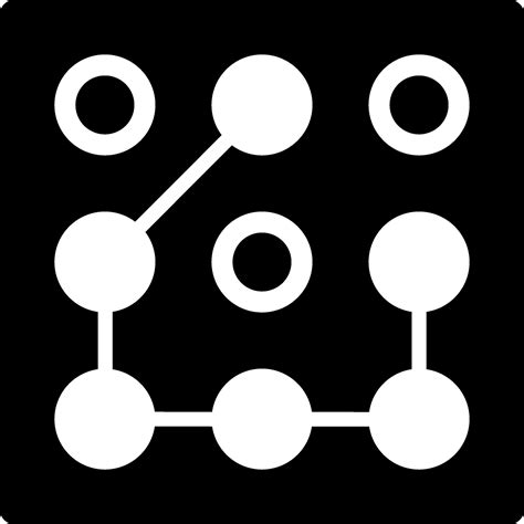 Screen Pattern Lock Icon 25077110 Vector Art At Vecteezy