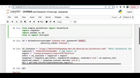 How To Automate Data Extraction From Salesforce Using Python Youtube