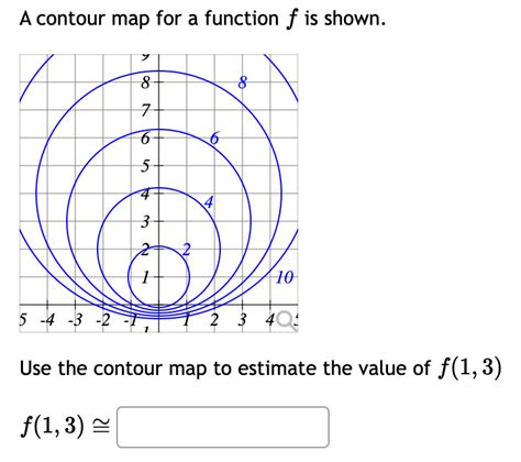 Solved A Contour Map For A Function F Is Shown Use The Chegg Com
