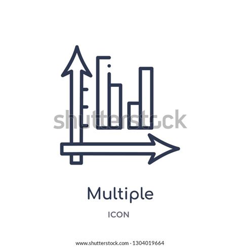 Multiple Variable Bars Data Icon User Stock Vector Royalty Free 1304019664 Shutterstock