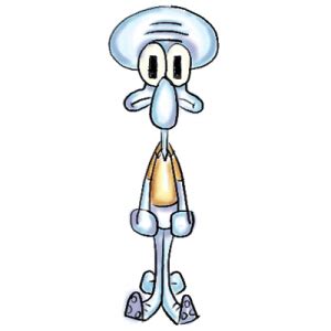 Step By Step Lesson How To Draw Squidward Tentacles From Spongebob Squarepants How To Draw