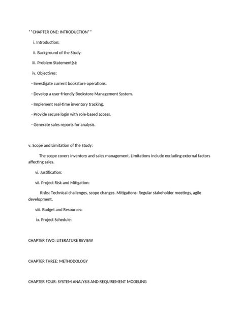 Bookstore Management System Pdf