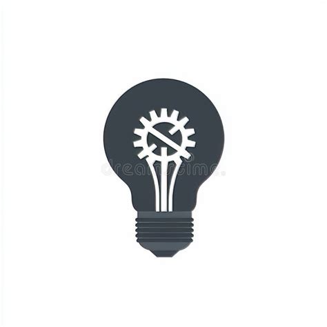 A Glowing Light Bulb With Gears Inside Represents The Generation Of Innovative Ideas And