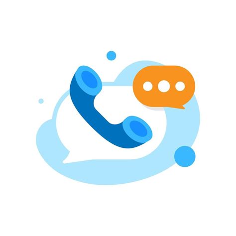 Llamada Centro Cliente Servicio Apoyo Habla Burbuja Concepto