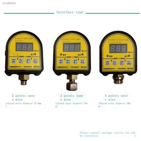 Water Pump Automatic Pressure Switch Controller Without Tower Water Supply Digital Display