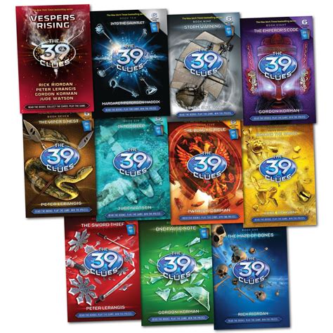 The 39 Clues Series 11 Books The 39 Clues Clue Book Set