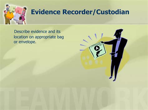 Crime Scene Response Guidelines Ppt