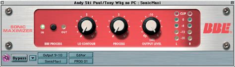 Bbe Sonic Maximizer Plug In