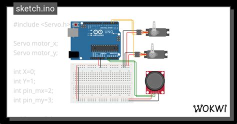 Joystickservo Wokwi Esp32 Stm32 Arduino Simulator