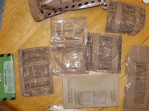 Planning And Foresight Meal Kit Supply Mre Review Pouch 6