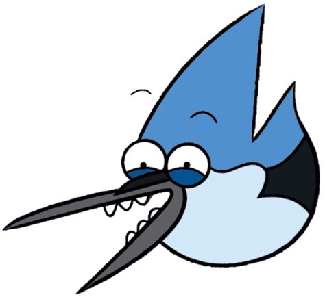 Regular Show Mordecai Face