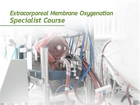 Extracorporeal Membrane Oxygenation Specialist Course E Code ศูนย์หนังสือจุฬาฯ