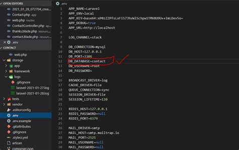 Create Contact Form In Laravel 58 Scmgalaxy