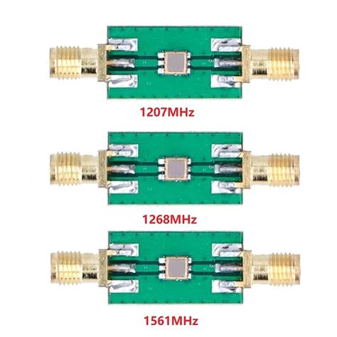 Premium Pass Filter Module Bpf Bandpass Passive Filter 1207mhz1268mhz1561mhz 2996 Picclick Au