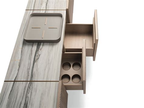 Charlotte Walnut Sideboard By Giorgetti Design Carlo Colombo