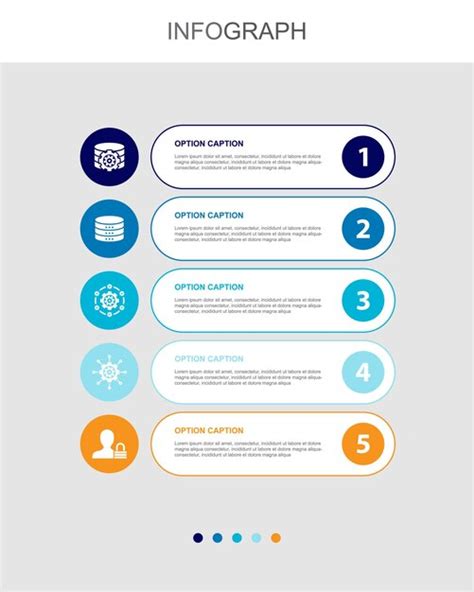 premium vector dms data system management privacy icons infographic