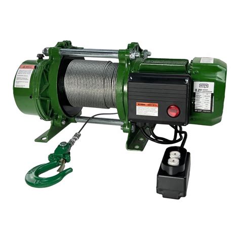 Лебедка электрическая HITCH KCD500 500кг 100м 220В SZ086781 - выгодная ...