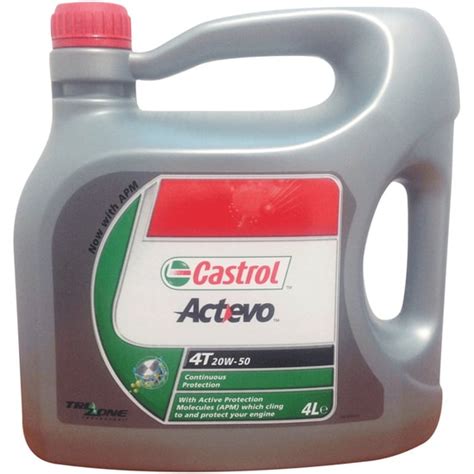 Castrol Actevo 4t Gp 4t 4l Oils · Motocard