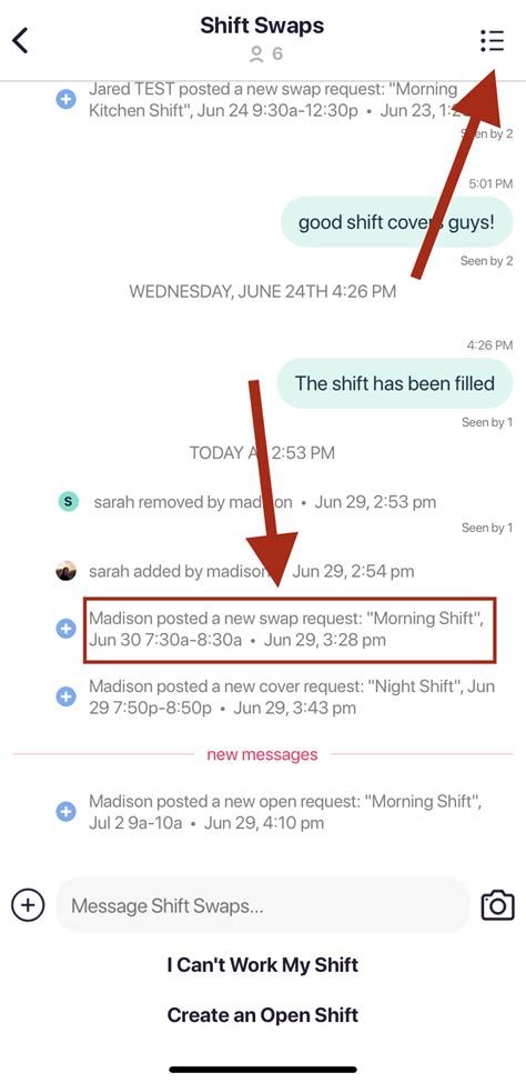 How To Accept A Shift Swap From Another Member Coast App Help Center