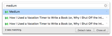 tab switcher chrome extension