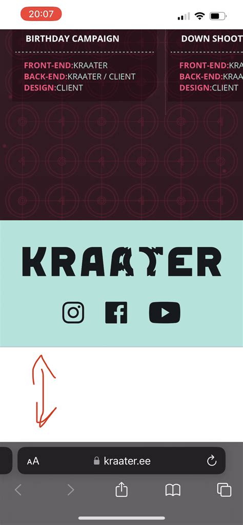 Html IOS Safari How To Change Background Color Of Footer And Header Which Is Out Of Bounds