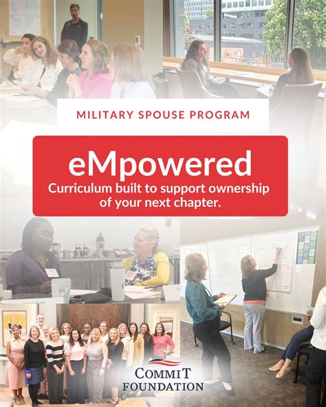 The Commit Foundation Expands Military Spouse Program With Introduction