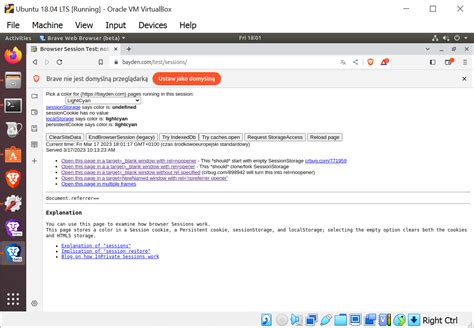 session cookie not persisted on restart when applying browser update