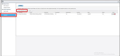 remote replicate iscsi lun and shared folder using snapsync on qnap