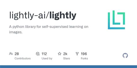 Github Lightly Ailightly A Python Library For Self Supervised Learning On Images Rpython