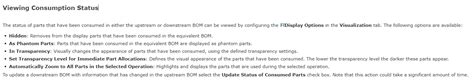 Solved Mpmlink Viewing Consumption Status Missing In Wc12 Ptc
