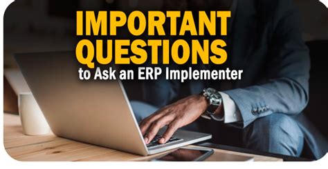 Finding Your Erp Implementation Partner 7 Questions To Ask Before Deciding